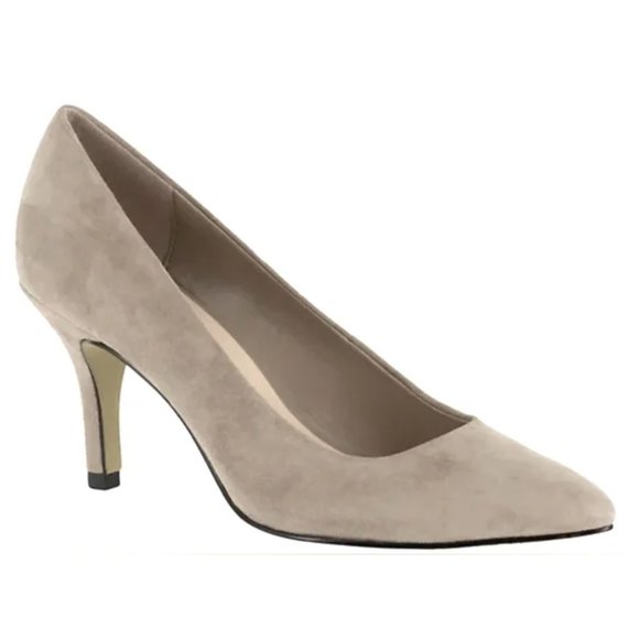 Bella Vita | Shoes | Bella Vita Suede Leather Pumps Define Almond Suede ...
